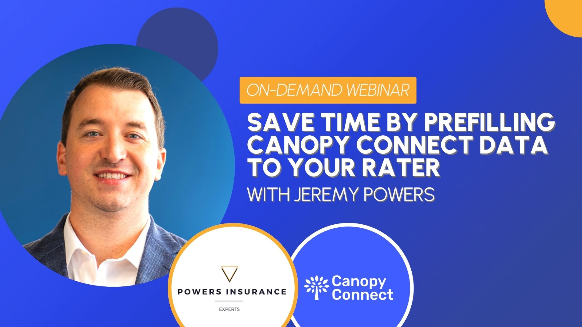 Webinar | Save Time by Prefilling Canopy Connect Data to Your Rater